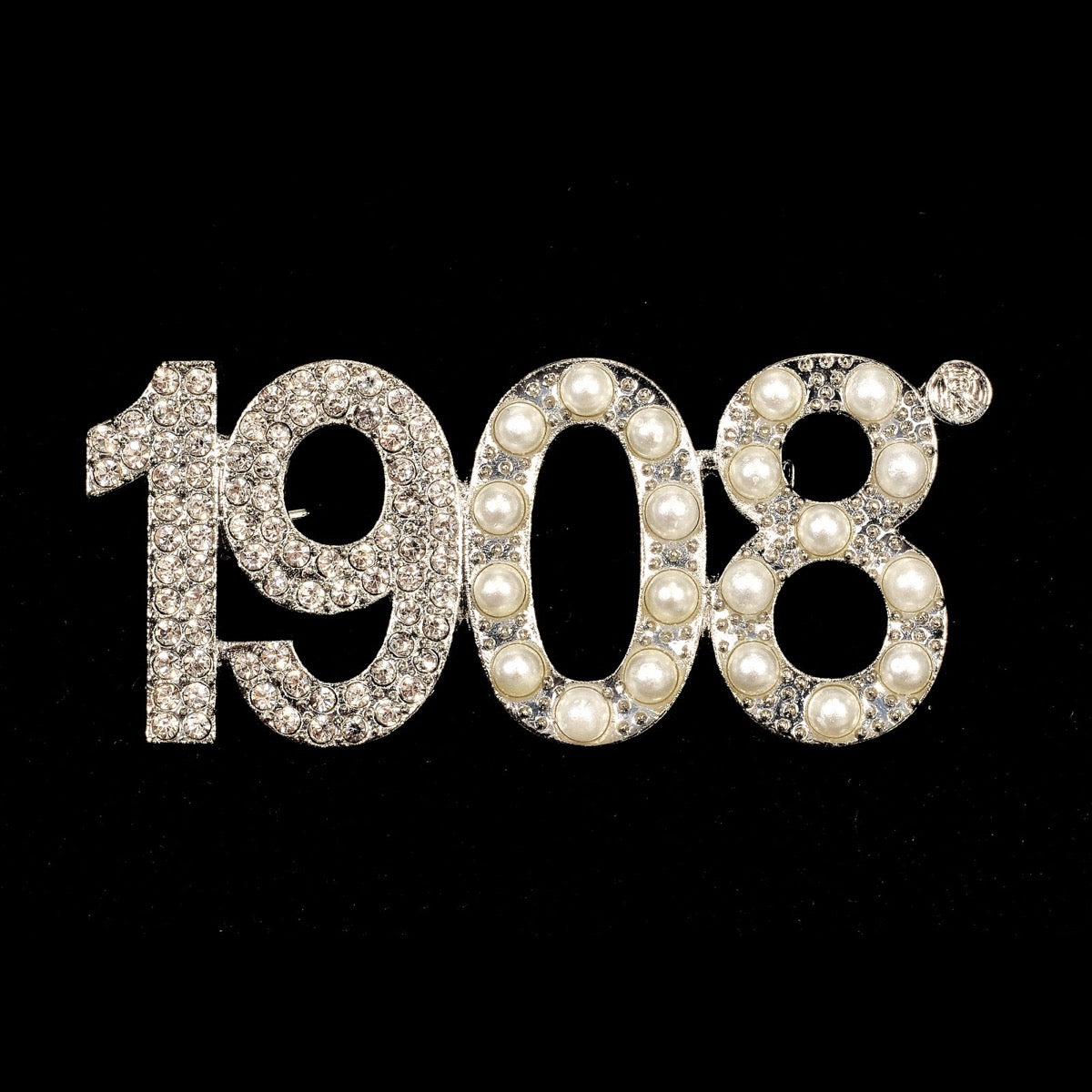 AKA 1908 Crystal Pearl Pin – Soror Bling