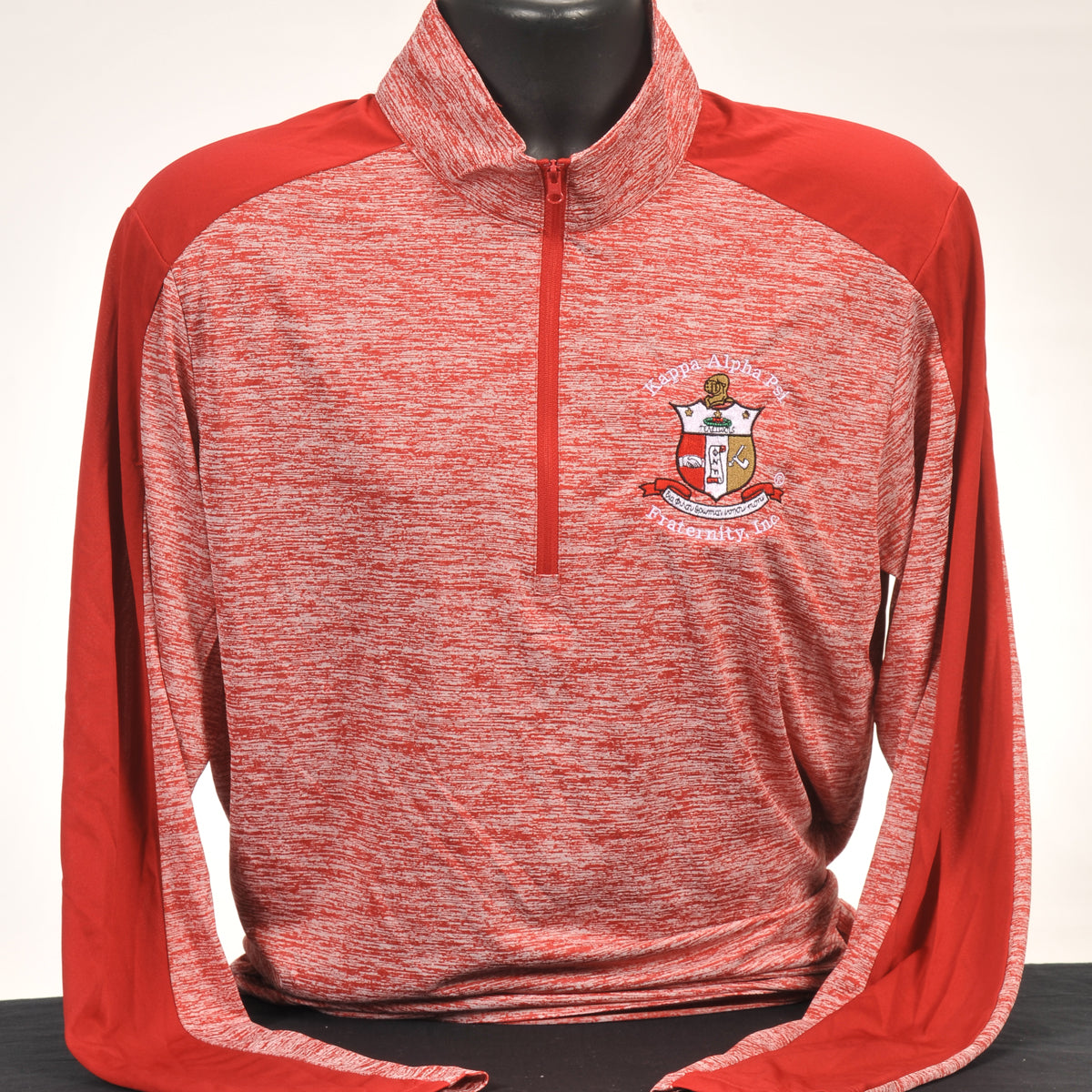 Kappa Alpha Psi Two Tone Dry Fit Quarter Zip Pullover – Soror Bling